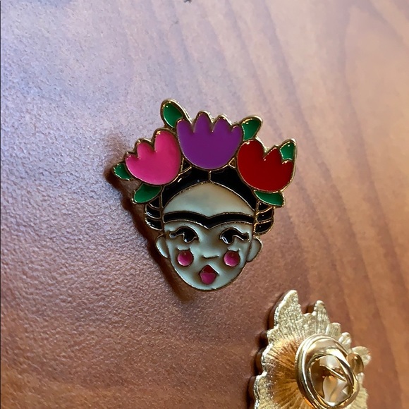 Accessories | Adorable Frida Khalo Pin | Poshmark